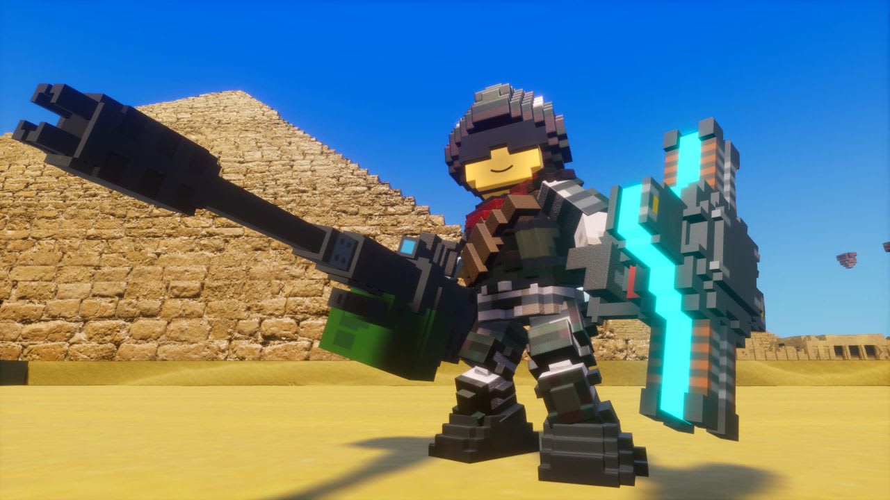 "Additional Weapon" Heavy Load Scatter Gun w/Shield: Recruit Dexter ...