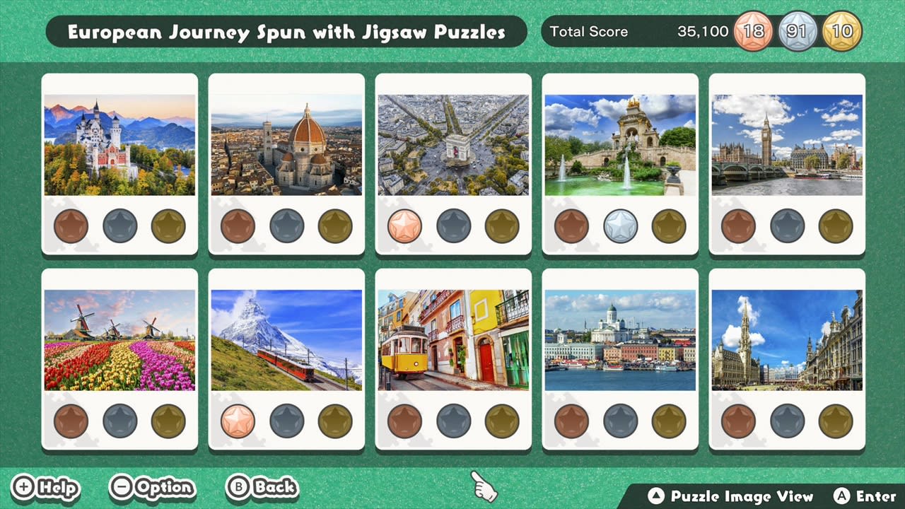 European Journey Spun with Jigsaw Puzzles for Nintendo Switch ...