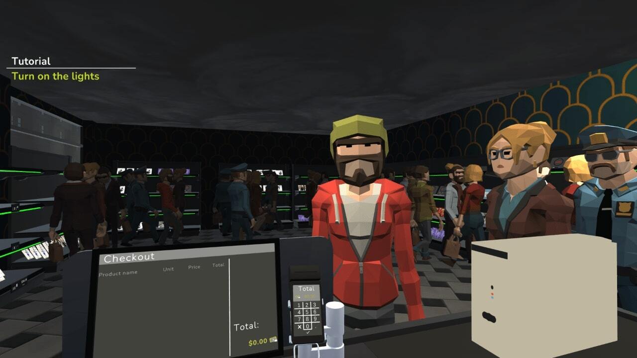 Game & Console Supermarket: Business Simulator Cyber Storage for ...