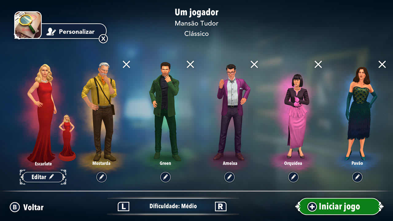 Cluedo - Pacote de Suspeitos 2016 para Nintendo Switch - Site Oficial ...