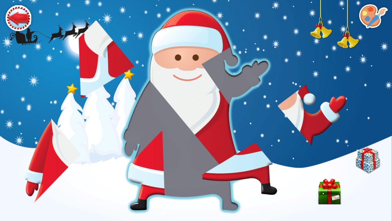 Christmas Coloring Santa Claus Drawings & Fun Games for kids 2+ for ...