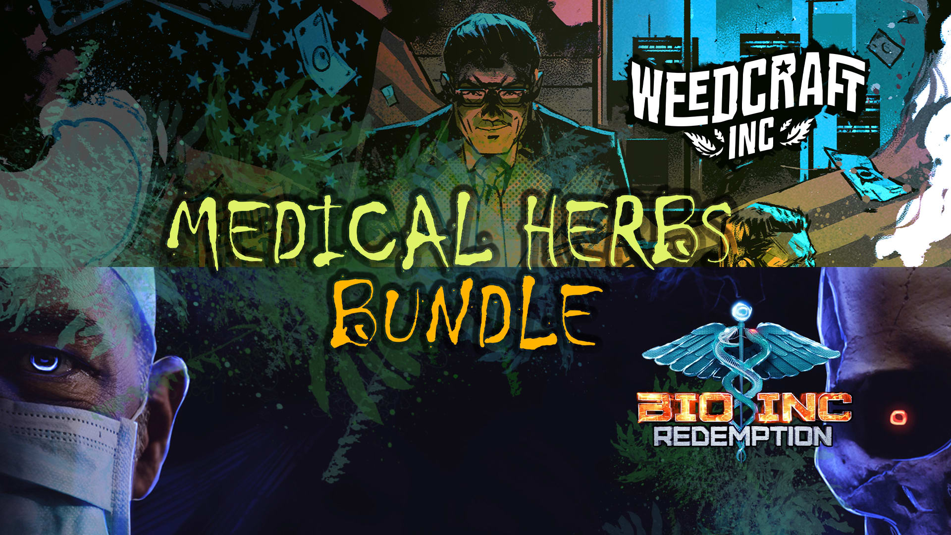 Medical Herbs Bundle - Bio Inc. Redemption + Weedcraft Inc para ...