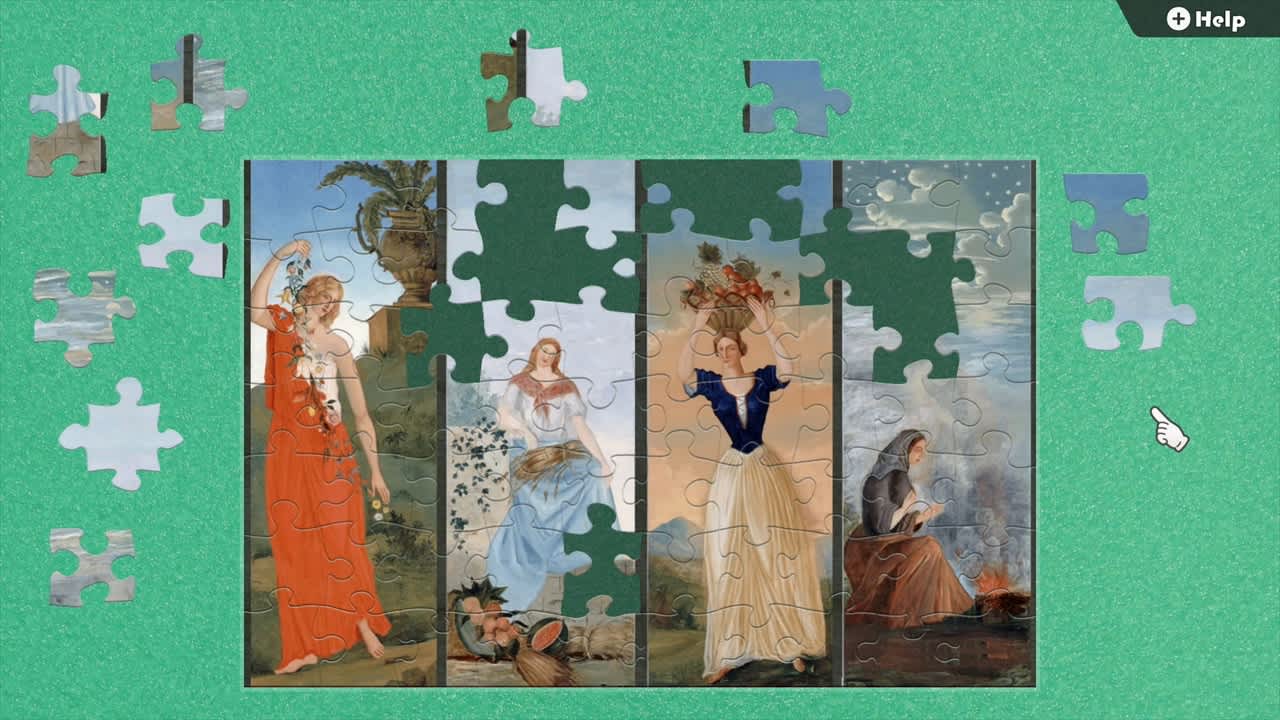 Jigsaw Masterpieces 2: Starter Pack - Famous Classic Paintings para ...