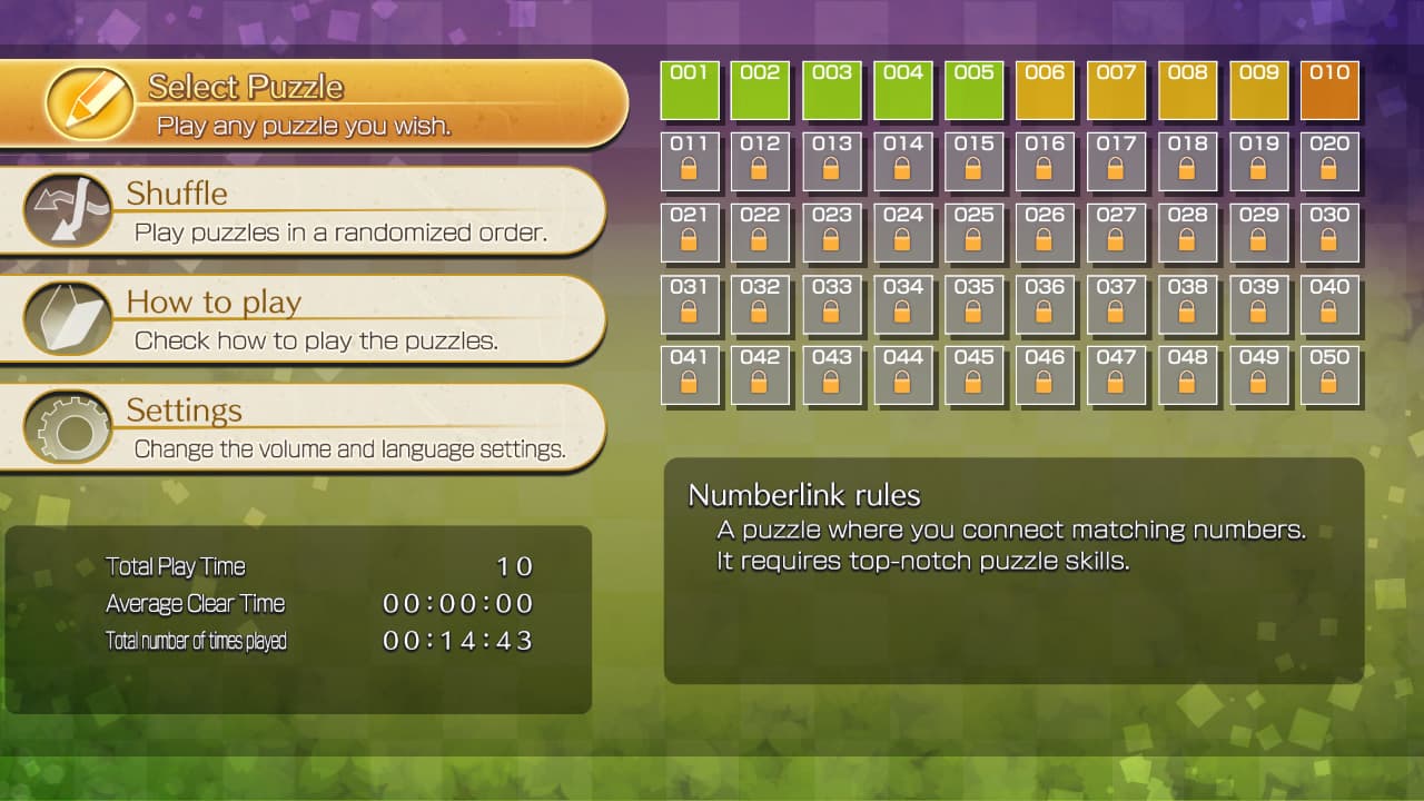 Puzzle by Nikoli S Numberlink para Nintendo Switch - Site Oficial da ...