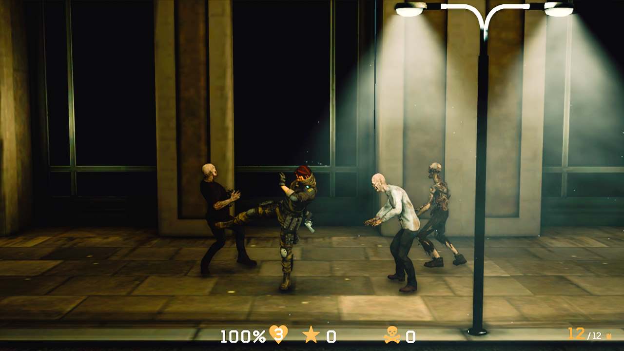 Z World Zombie Death War : Survival Platformer Game Left Killer Box ...