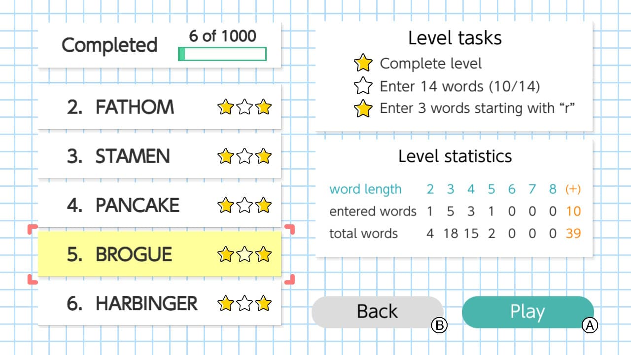 Words in Word for Nintendo Switch - Nintendo Official Site