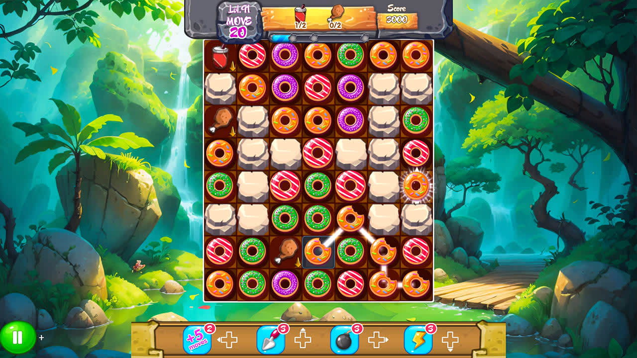 Magic Donut Adventure: Line Match 3 Puzzle for Nintendo Switch ...