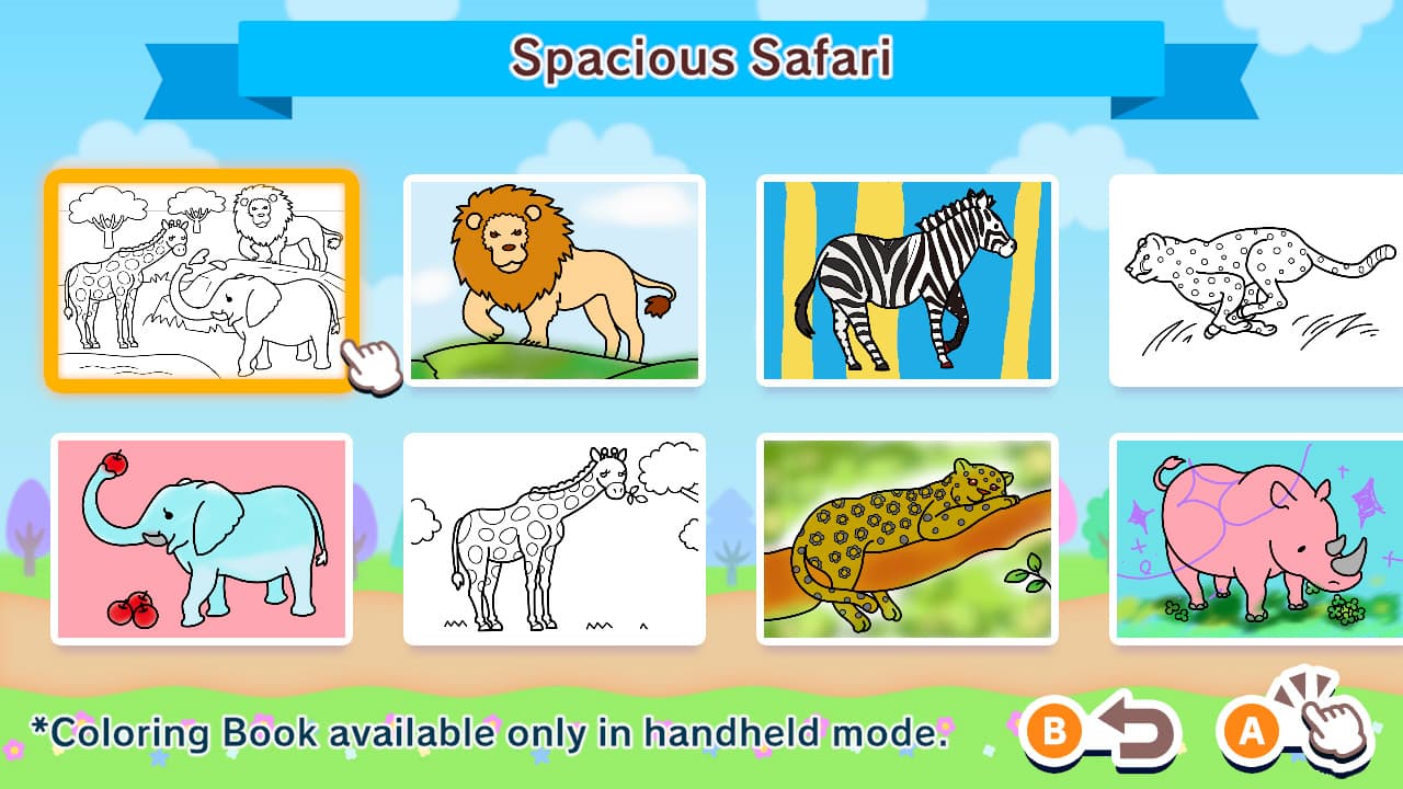 coloring book zoo animals