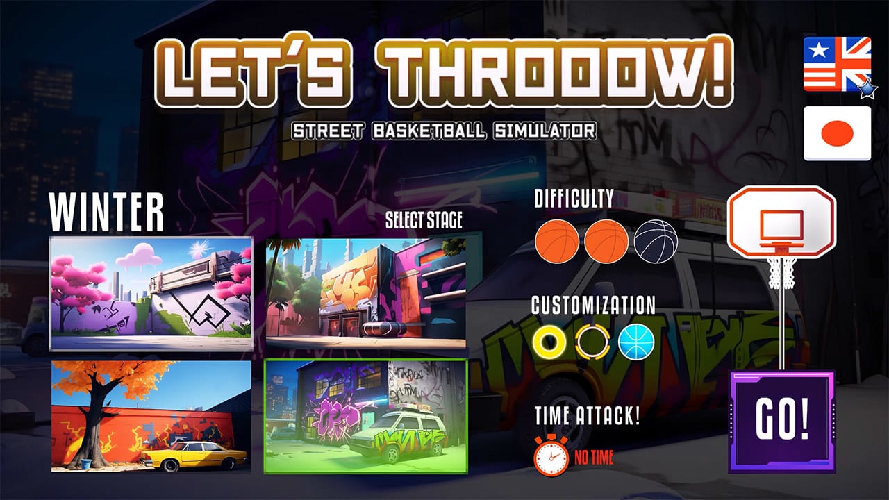 LET'S THROOOW! Street Basketball Simulator for Nintendo Switch ...