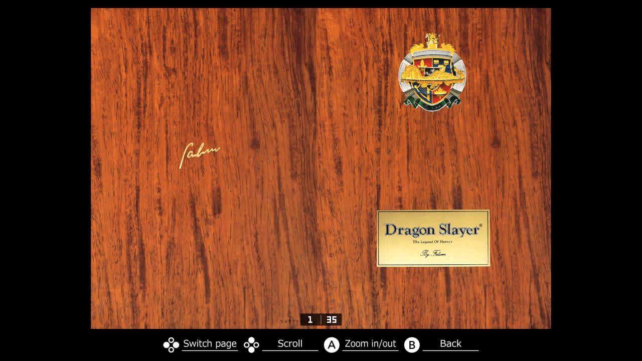 EGGCONSOLE Dragon Slayer: The Legend of Heroes PC-8801mkIISR for ...