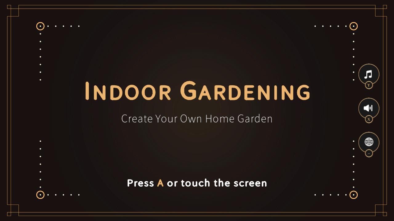 Indoor Gardening Create your own Home Garden for Nintendo Switch ...