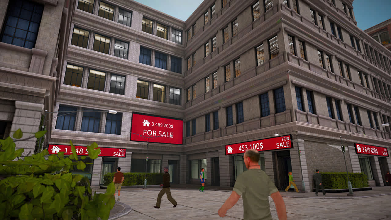REAL ESTATE Simulator - FROM BUM TO MILLIONAIRE for Nintendo Switch ...