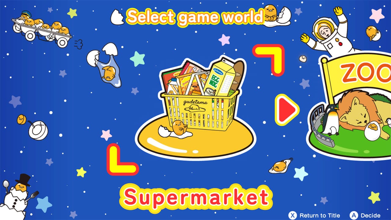 "GUDETAMARUN" - Running GUDETAMA ! But GUDETAMA wants to be Gudegude ...