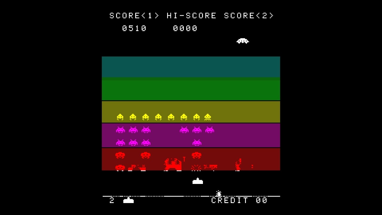 space invaders background sound