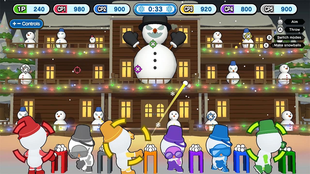 Slide! Throw! Snow Party for Nintendo Switch - Nintendo Official Site