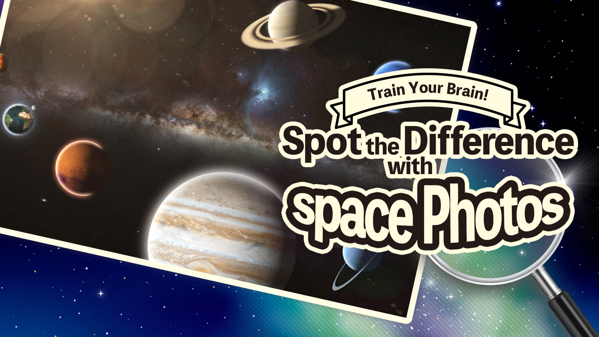 Train Your Brain! Spot the Difference with space Photos for Nintendo ...