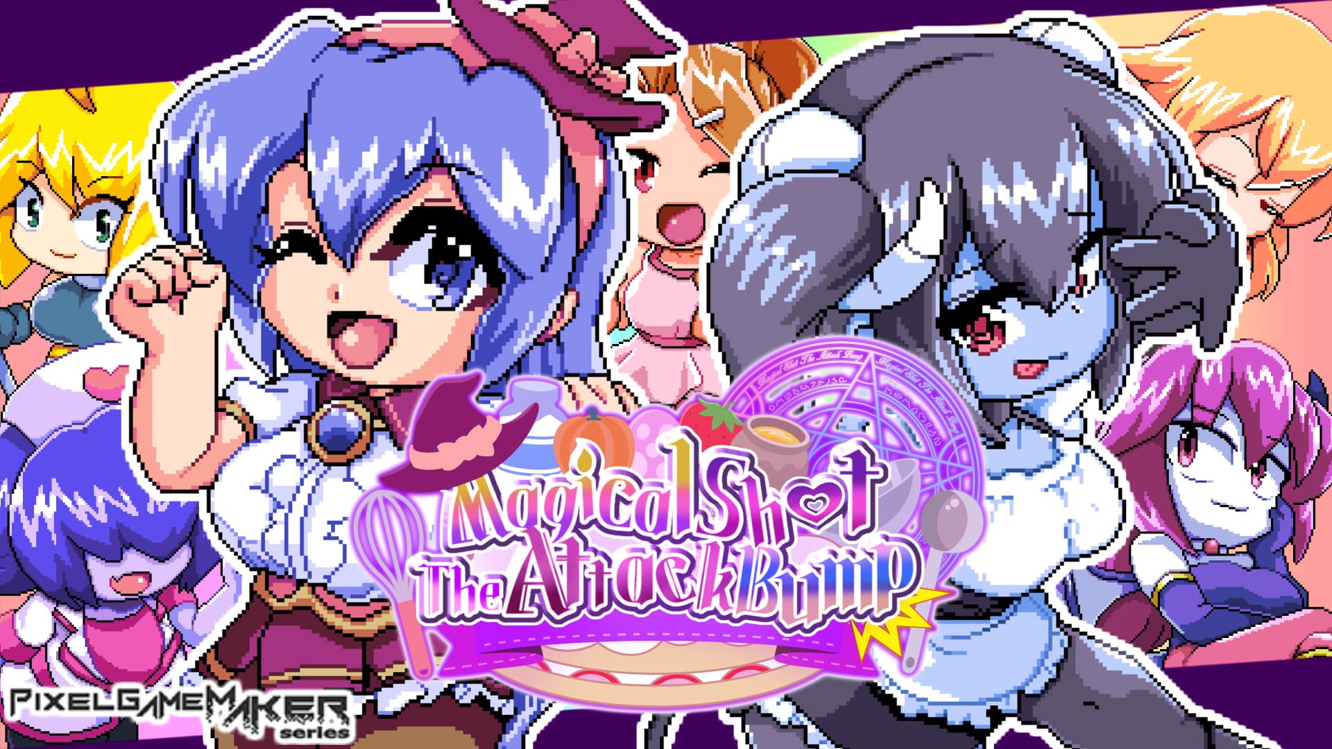 Pixel Game Maker Series MagicalShot The AttackBump☆ para Nintendo ...
