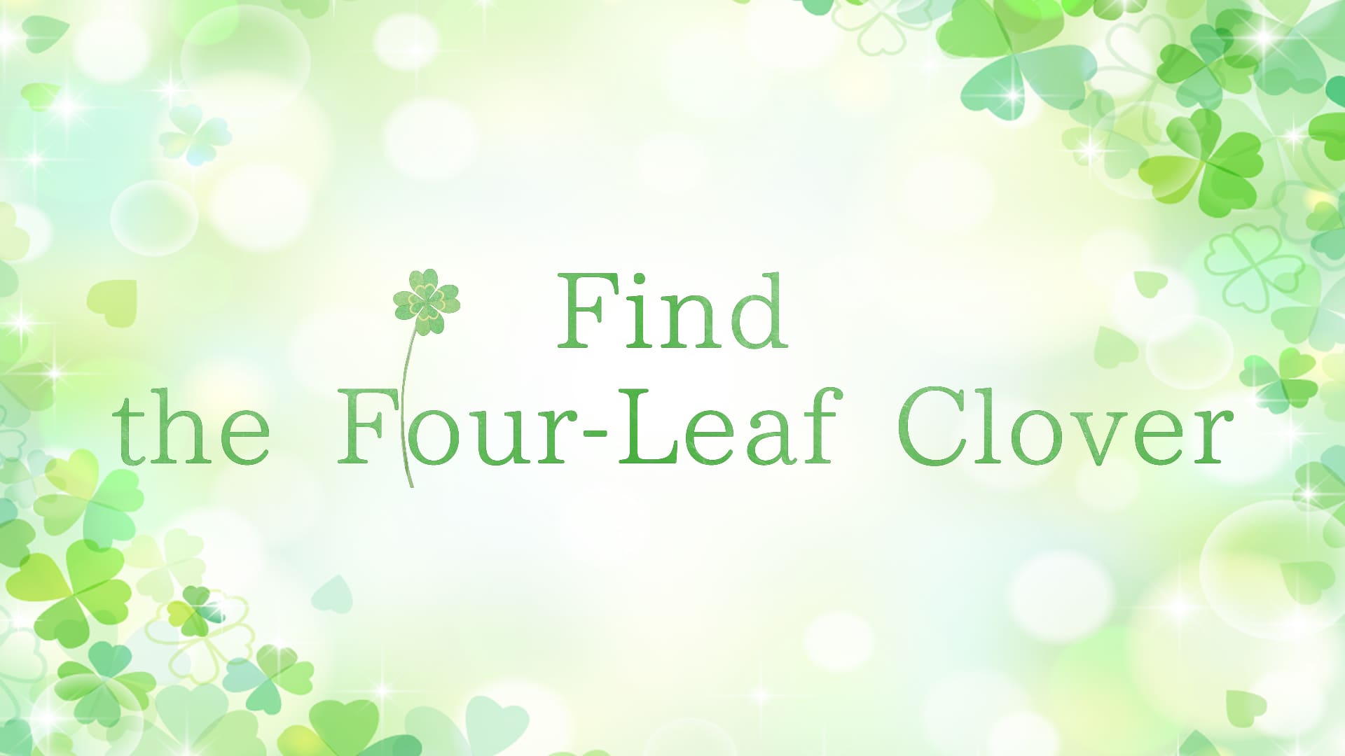 Find the Four-Leaf Clover for Nintendo Switch - Nintendo Official Site