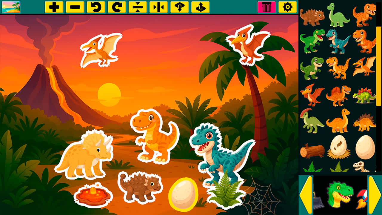 Super Sticker Studio - Creative Sticker Book Game for Kids for Nintendo ...