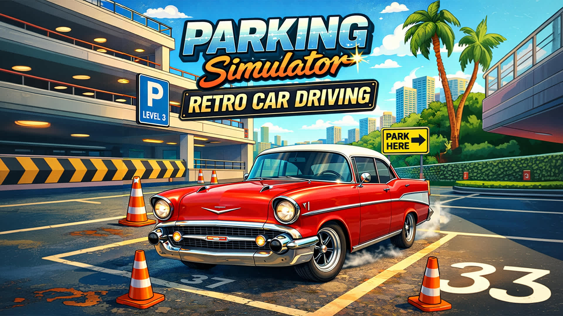 Parking Simulator: Retro Car Driving for Nintendo Switch - Nintendo ...
