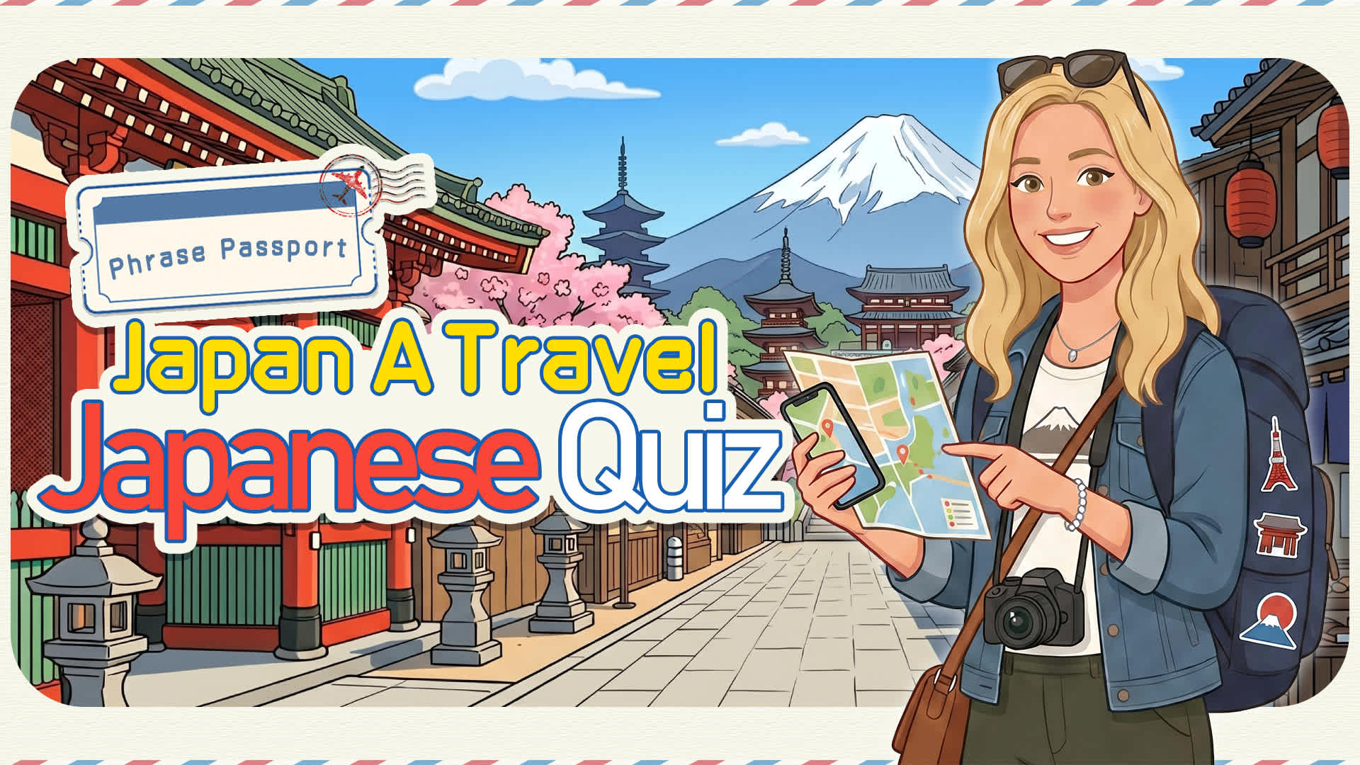 Phrase Passport Japan A Travel Japanese Quiz for Nintendo Switch ...