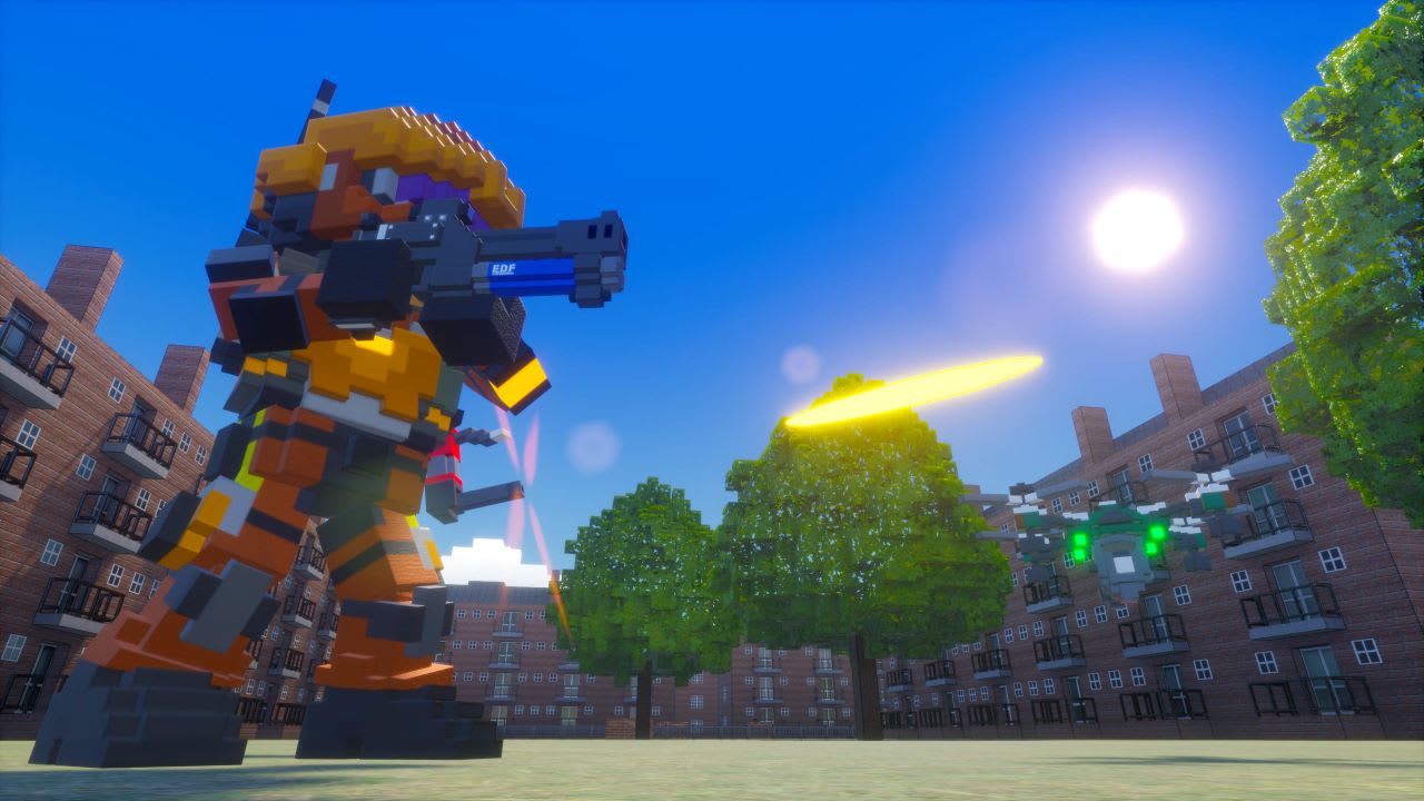 "Additional Character" Humanity Dominates!? Air Raider (EDF6) Up ...