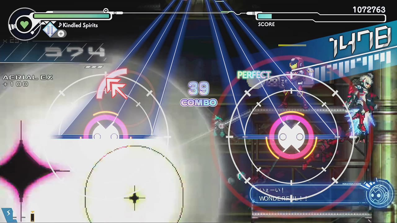 GUNVOLT RECORDS Cychronicle Song Pack 7 Lola: ♪Kindled Spirits ♪Inner ...