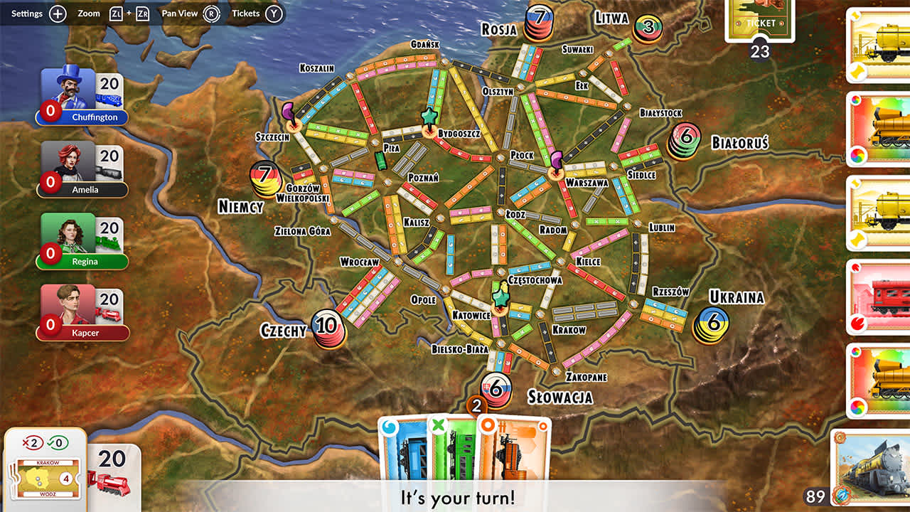 Ticket to Ride®: Poland Expansion for Nintendo Switch - Nintendo ...