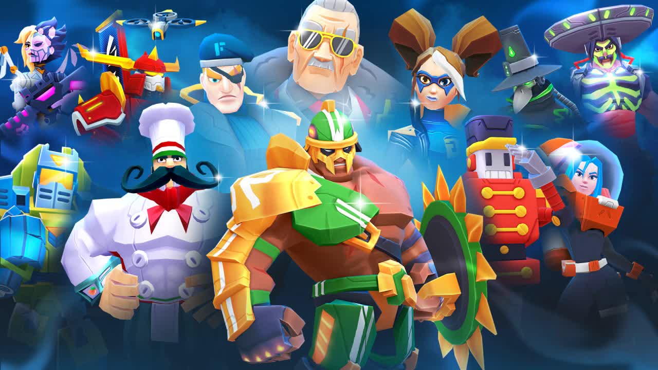 FRAG: Arena 8-10 Elite Heroes Pack for Nintendo Switch - Nintendo ...