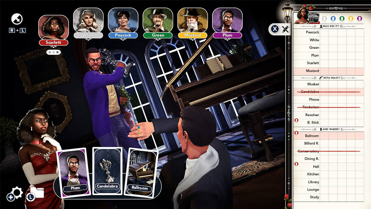 Clue: Noir Mansion Crime Scene for Nintendo Switch - Nintendo Official Site