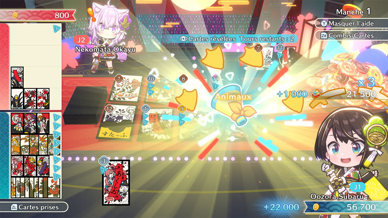 Holo's Hanafuda DLC : ensemble Oozora Subaru et Nekomata Okayu pour ...