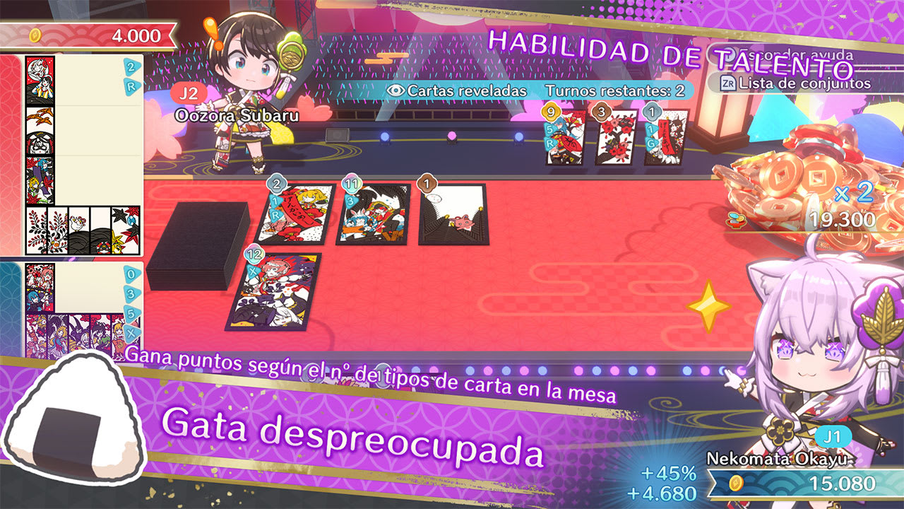 DLC Holo's Hanafuda: Pack de Oozora Subaru y Nekomata Okayu para ...