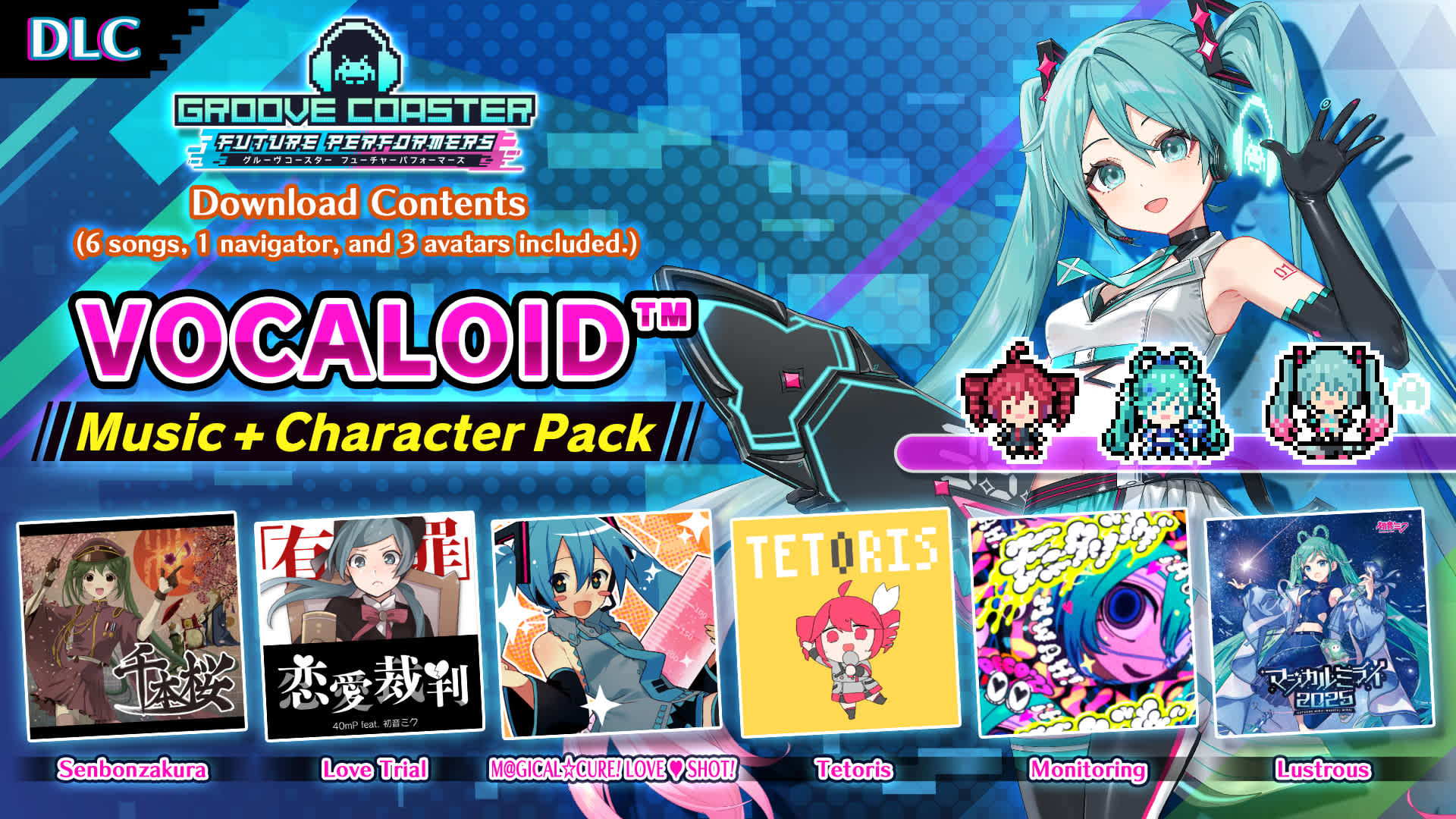 VOCALOID™ Music+Character Pack for Nintendo Switch - Nintendo Official ...