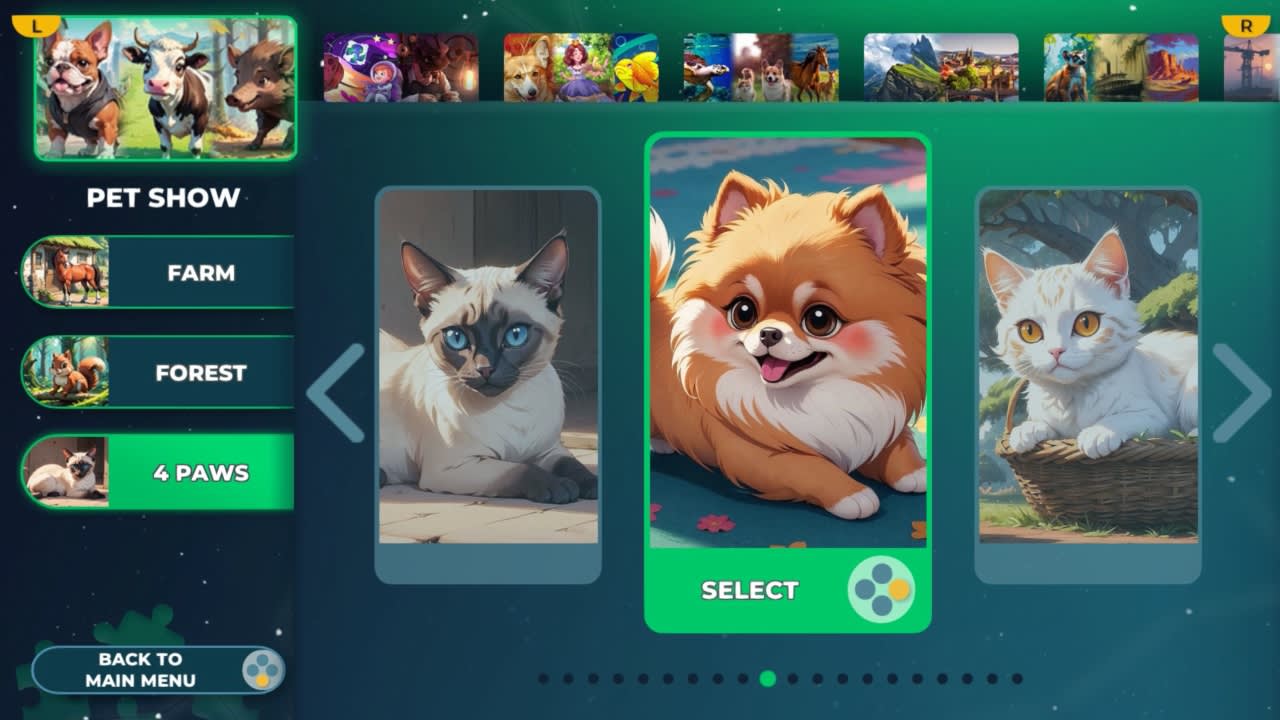 Puzzle Galaxy: Pet Show - 57 new puzzles for Nintendo Switch - Nintendo ...