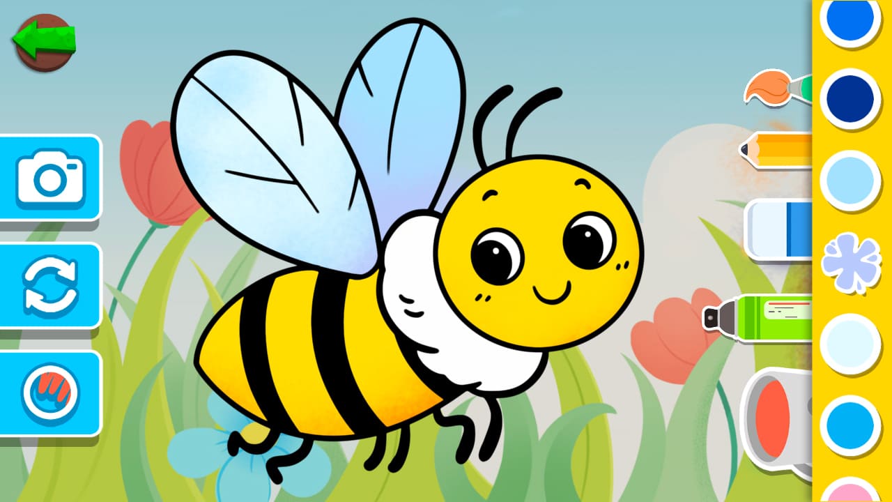 Bugs Coloring Book & Puzzles: Creative Games for Kids 3+ for Nintendo ...