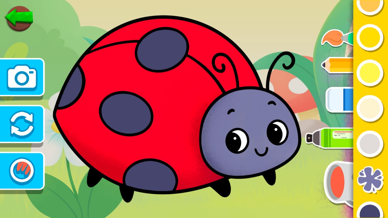 Bugs Coloring Book & Puzzles: Creative Games for Kids 3+ for Nintendo ...