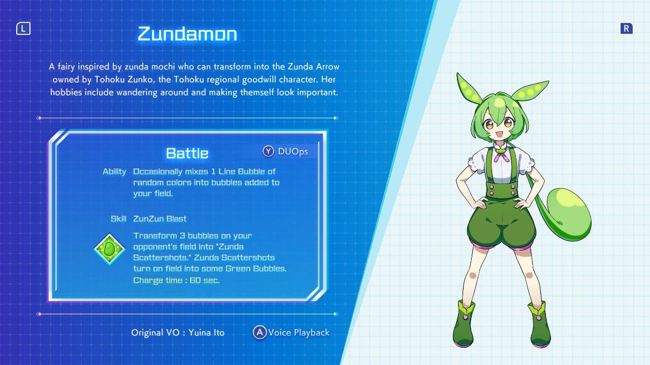 Character Pack ZUNDAMON for Nintendo Switch - Nintendo Official Site