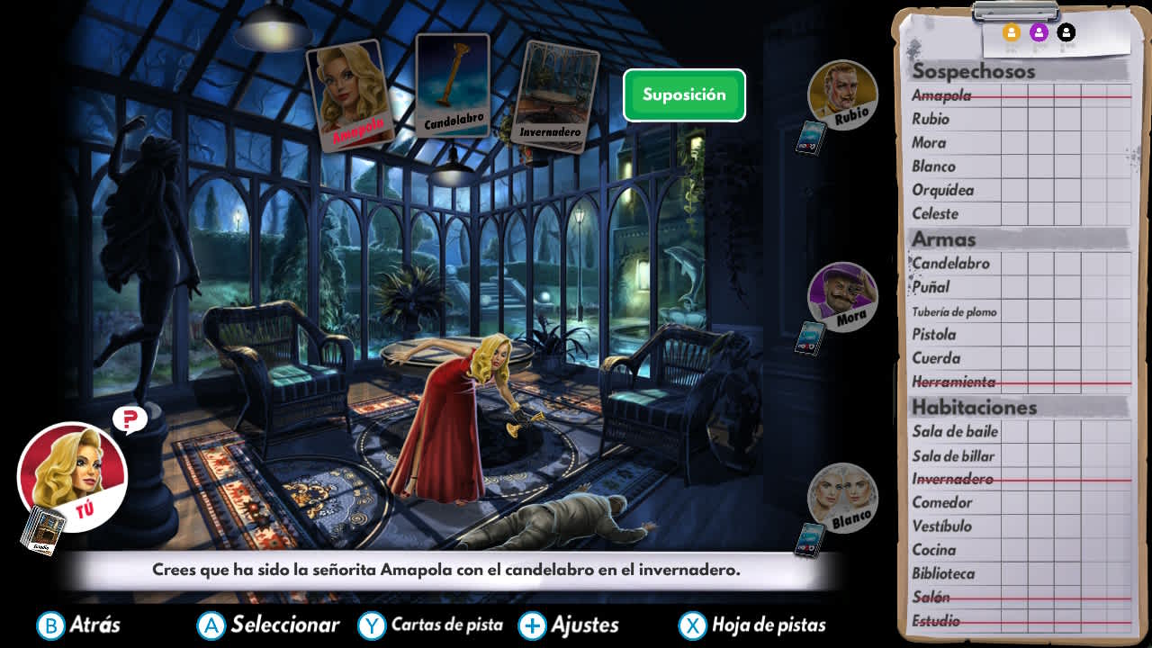 Clue: Edición Clásica: El Paquete del Detective Completo para Nintendo ...