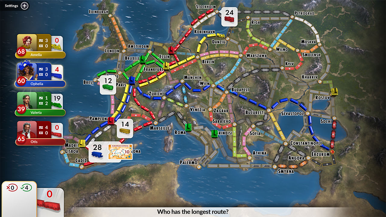 Ticket to Ride®: Round the World Ticket for Nintendo Switch - Nintendo ...