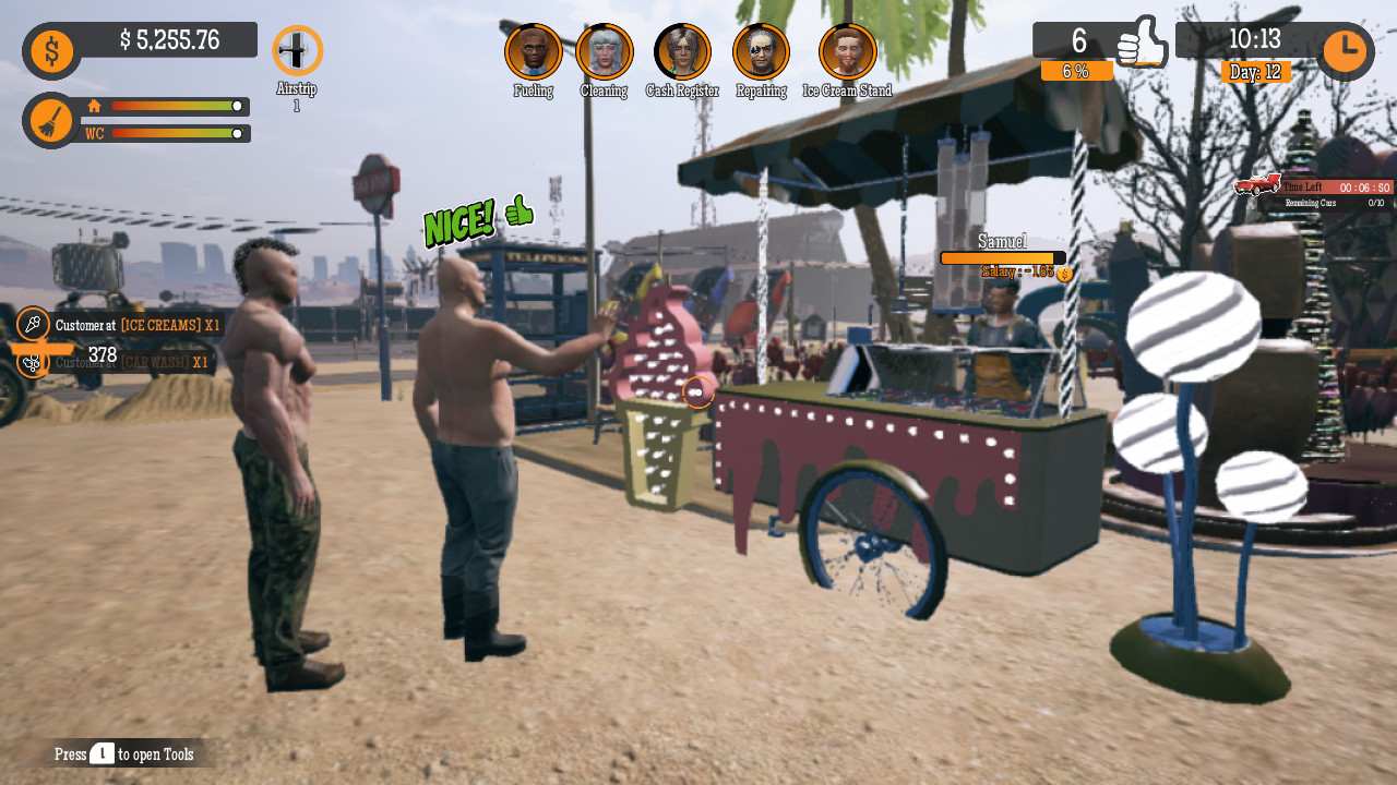 Gas Station Simulator, Airstrip DLC, Can Touch This DLC and Party Time ...
