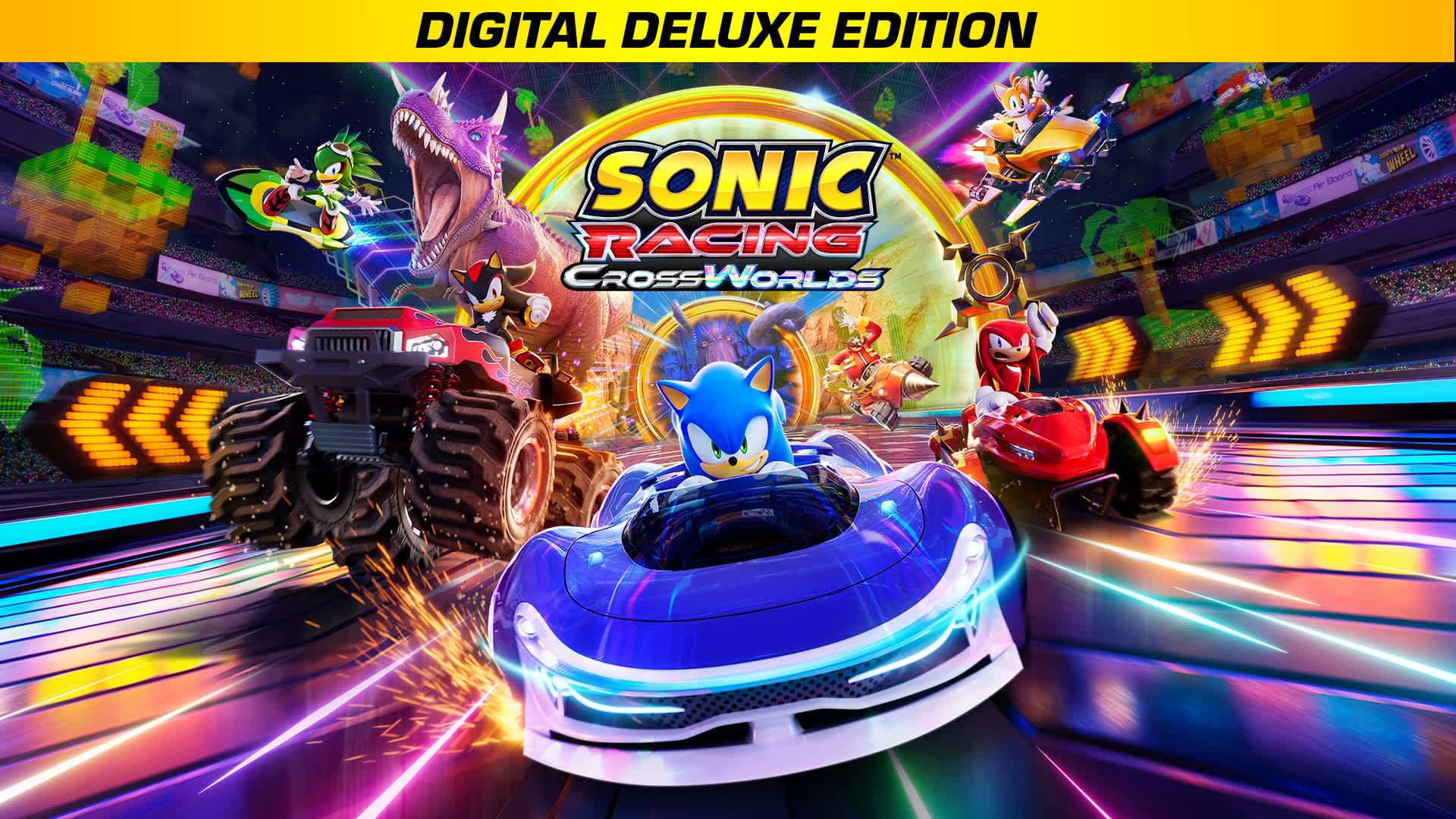 Sonic Racing: CrossWorlds edición digital Deluxe para Nintendo Switch ...