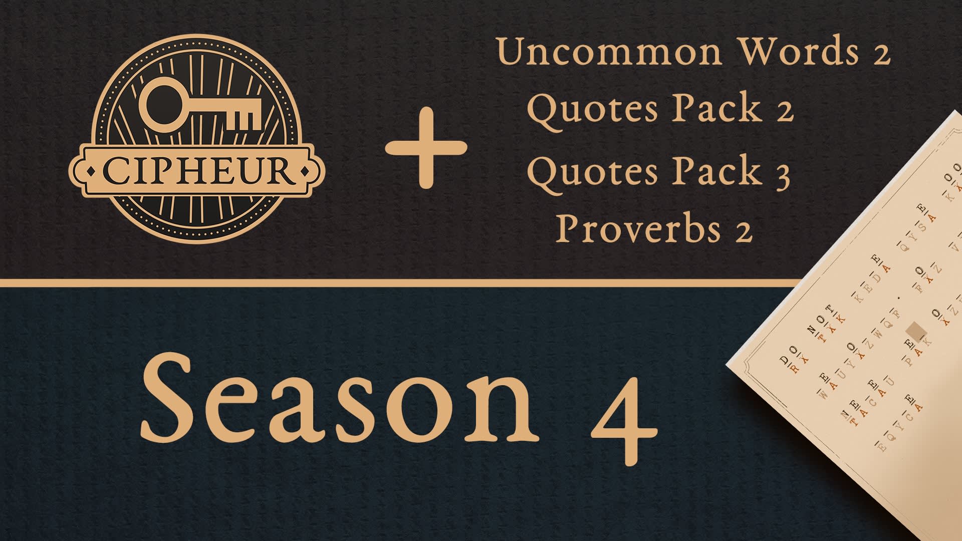 Cipheur - Season 4 for Nintendo Switch - Nintendo Official Site