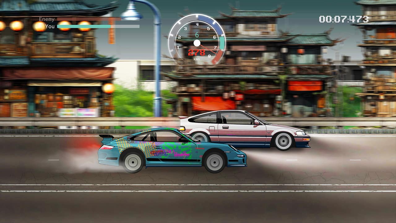 JDM Pixel Street Car Racing: Tokyo Highway for Nintendo Switch ...