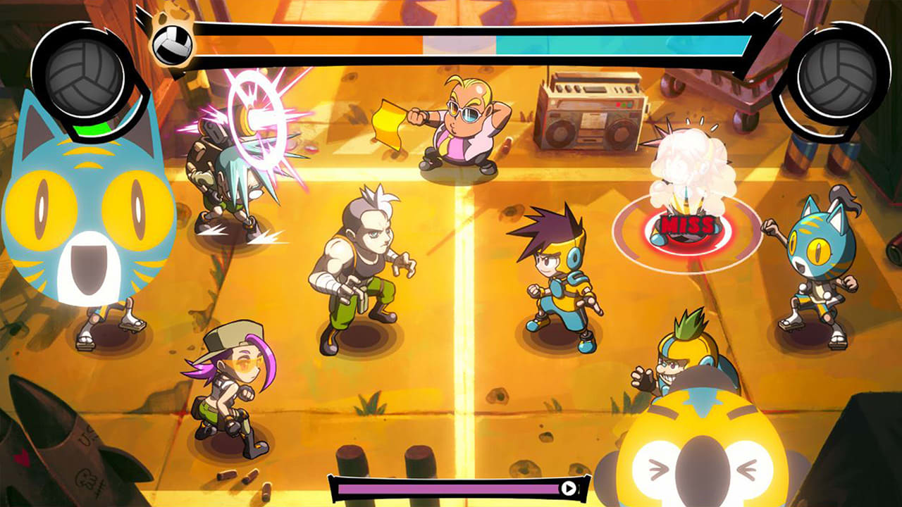 Super Dodgeball Beats para Nintendo Switch - Sitio oficial de Nintendo