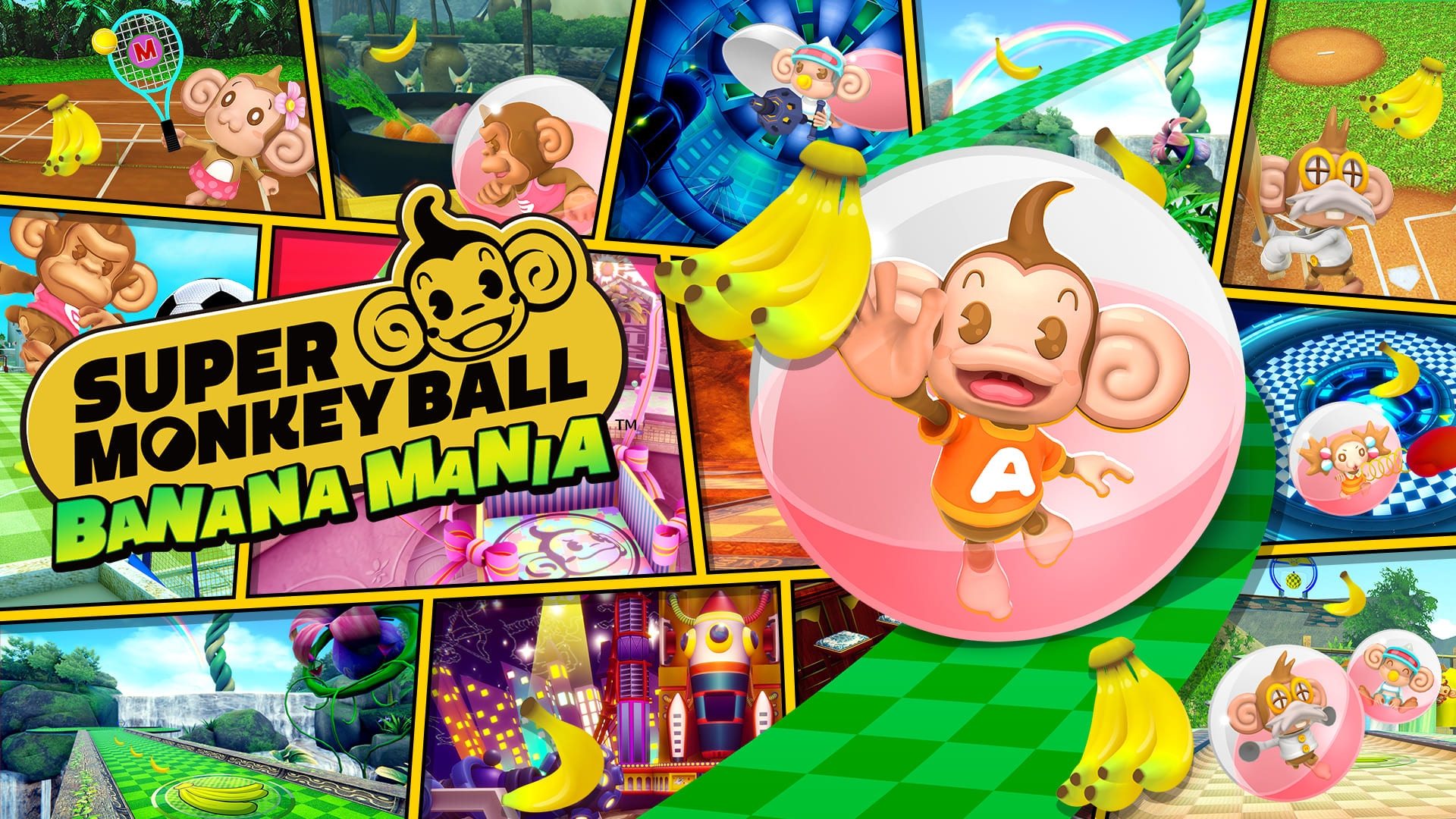 Super Monkey Ball Banana Mania for Nintendo Switch - Nintendo