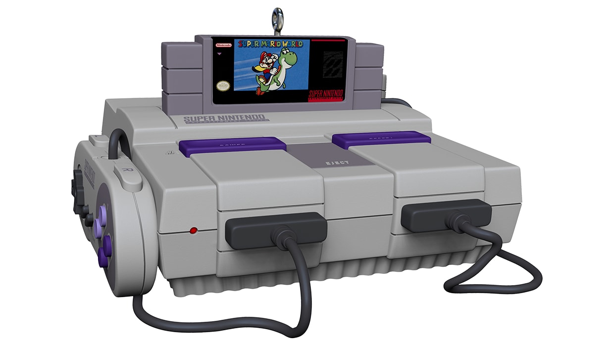 Nintendo Super NES Console Ornament With Light and Sound - Nintendo ...