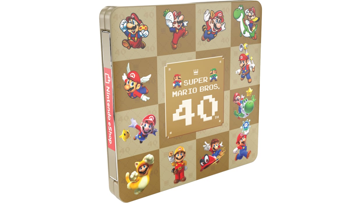 Super Mario Bros. 40th Anniversary $100 Nintendo eShop Gift Card ...