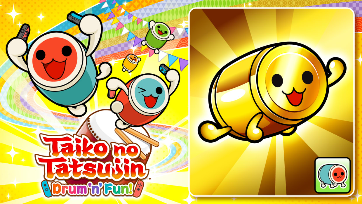 Taiko no Tatsujin: Drum 'n' Fun! Gold DON-chan para Nintendo Switch ...