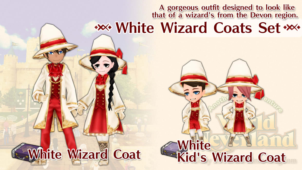 White Wizard Coats Set para Nintendo Switch - Sitio Oficial de Nintendo ...