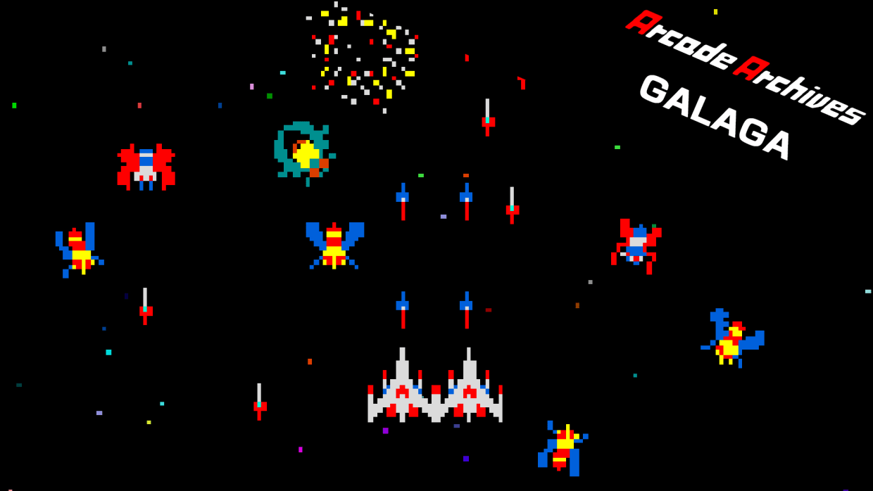 Arcade Archives GALAGA para Nintendo Switch - Sitio oficial de Nintendo